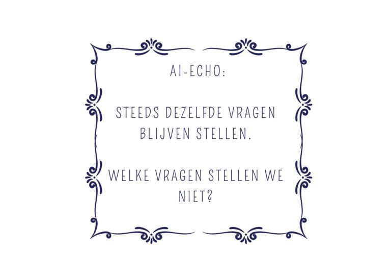 De AI-echo van juristen - Mr. Online